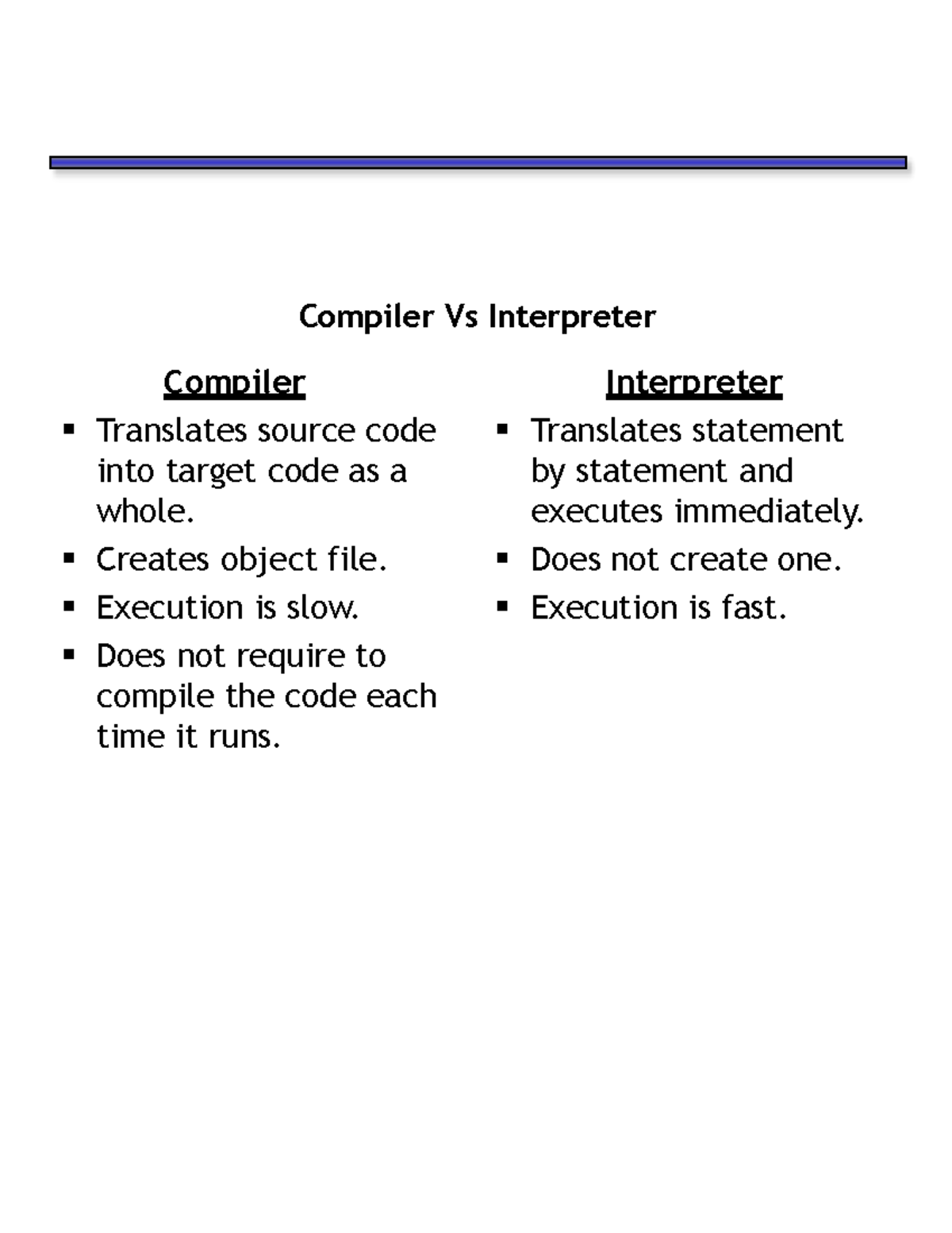 Compiler Intro 6 Notes Compiler Translates Source Code Into Target 0425