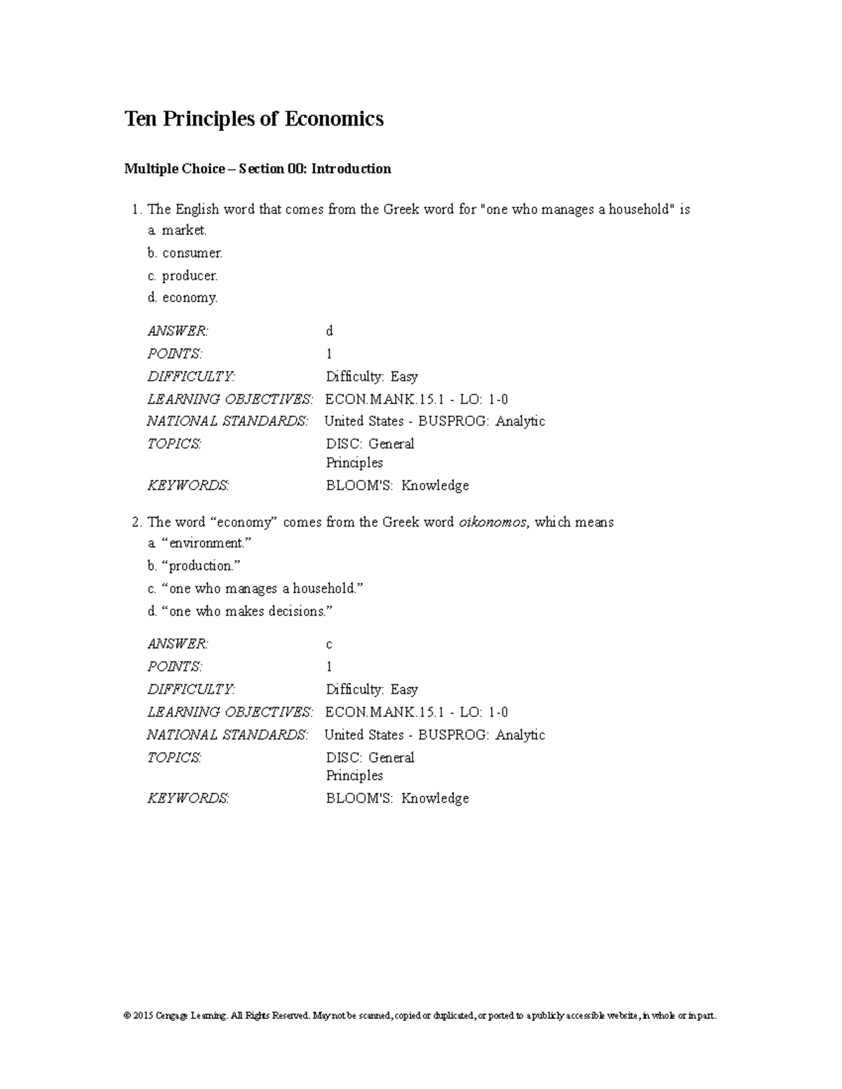 Mankiw 7e TB Ch01 - Principle of Economics - Đại học kinh tế TPHCM ...
