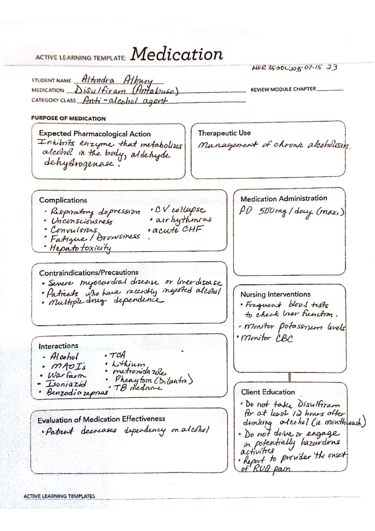 2 Psych Meds - NUR2520 - Studocu