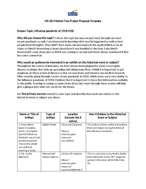 HIS 262 Discussion 1 - HIS 262 Discussion 1 First, introduce yourself ...