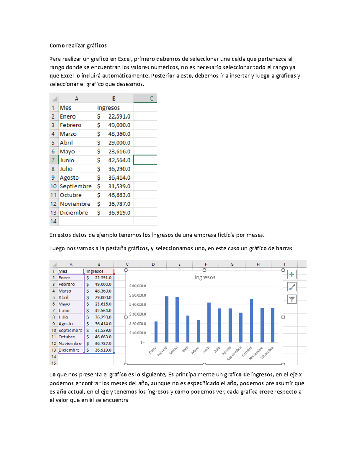 Graficos - test - Como realizar gráficos Para realizar un grafico en ...