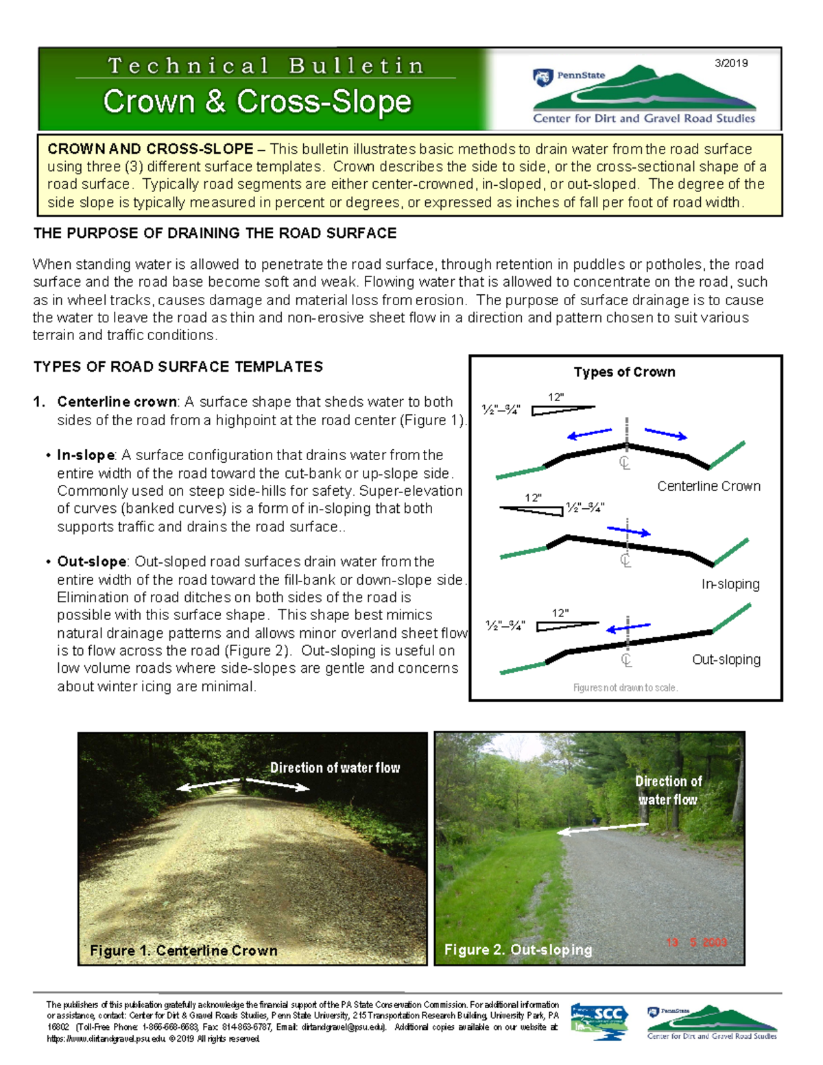 TB Crown and Cross Slope - Crown & Cross-Slope The publishers of this ...