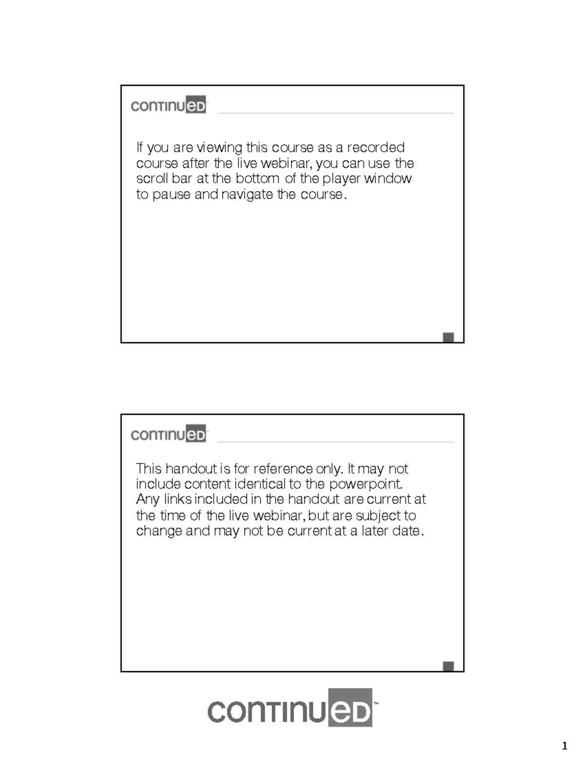 Complex Syntax Skills - If you are viewing this course as a recorded ...