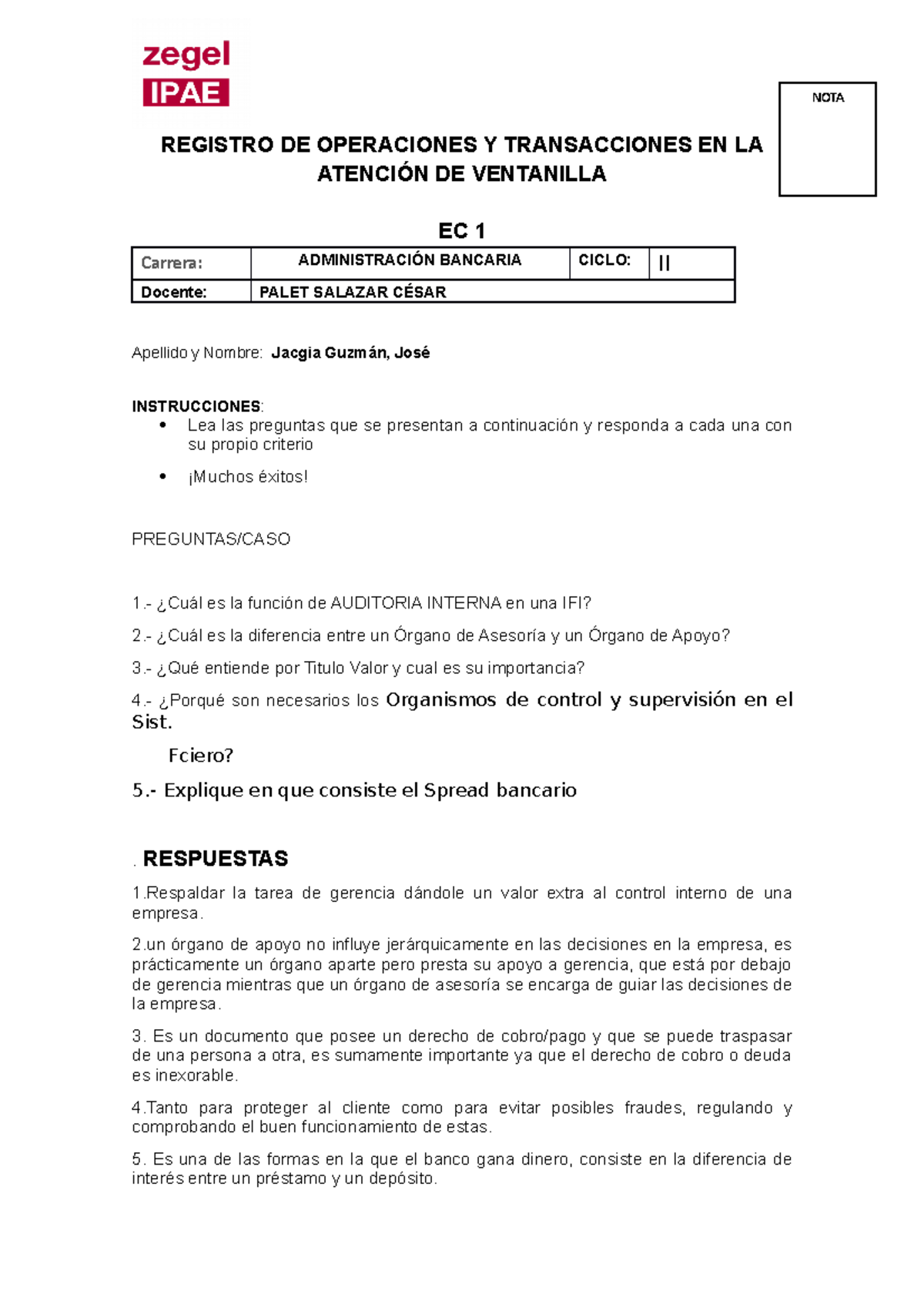 EC 1 - CONTABILIDAD - REGISTRO DE OPERACIONES Y TRANSACCIONES EN LA ATENCIÓN DE VENTANILLA EC 1 ...