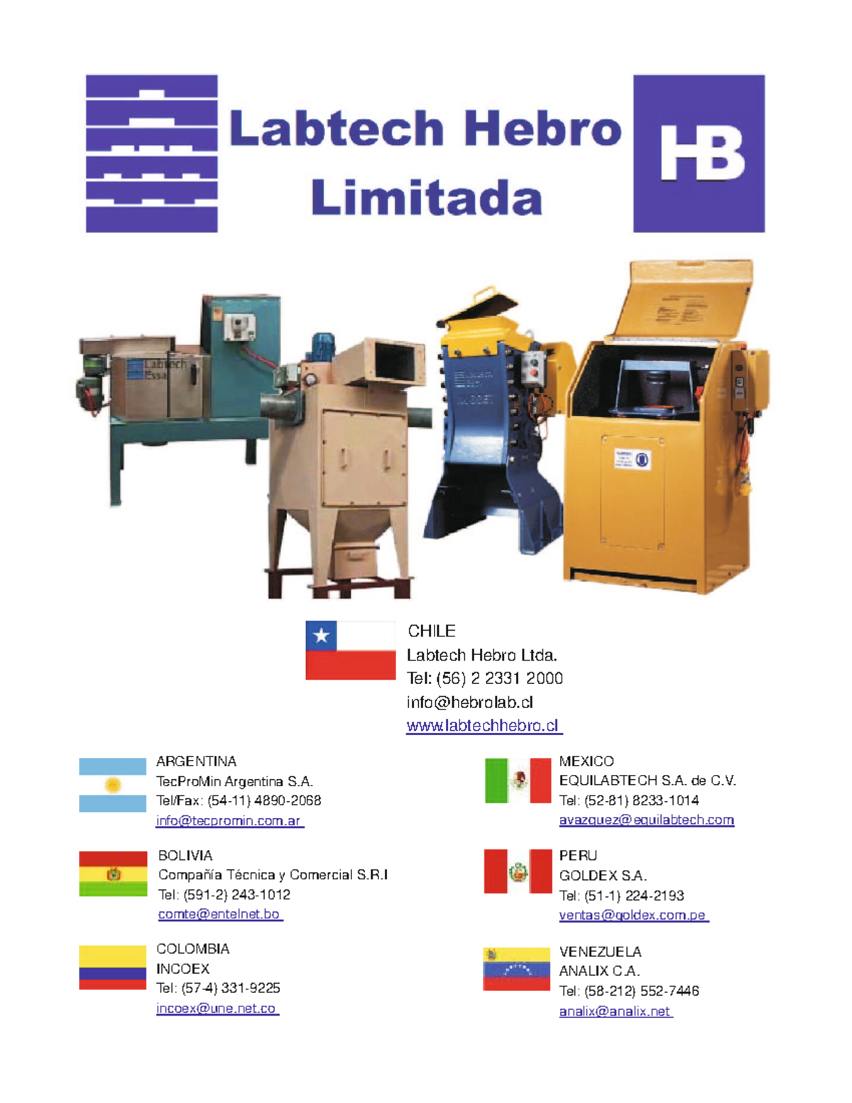 Labtech-Hebro-Limitada - CHILE Labtech Hebro Ltda. Tel: (56) 2 2331 ...