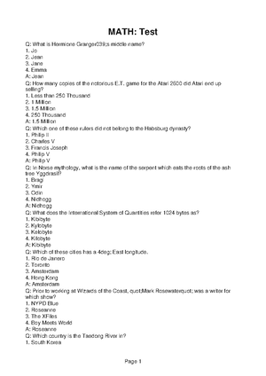 Mas 3 - Practice questions for Chapter 3: Cost Analysis (multiple ...