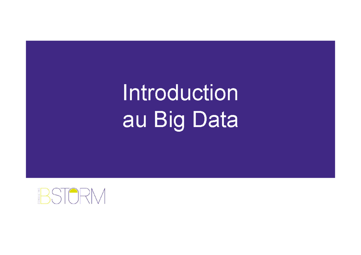 BA BIG DATA Full - Business Analyst - Big Data - Idioma Frances ...