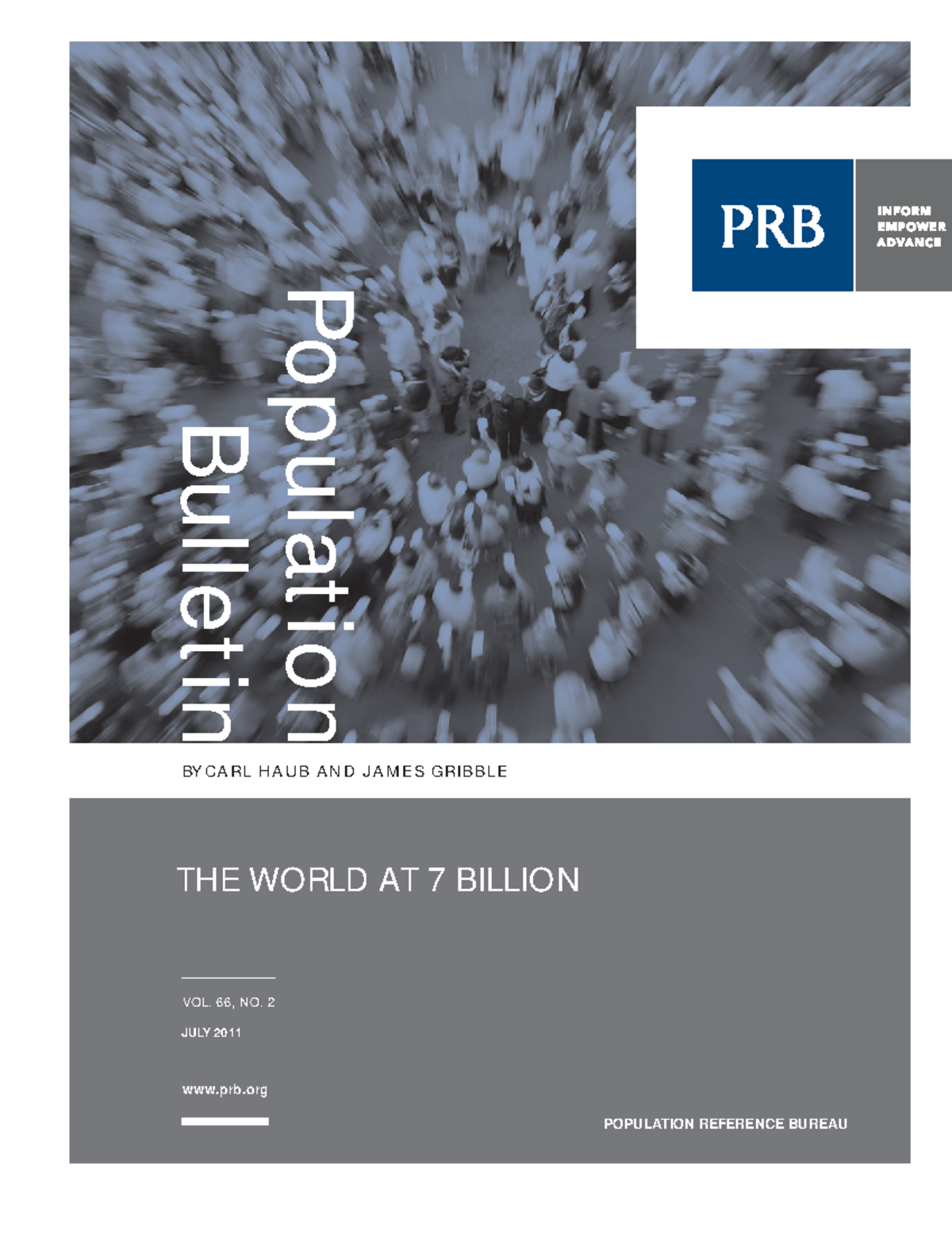 Population bulletin 2011 66 2 world at 7 billion - prb JULY 2011 VOL ...