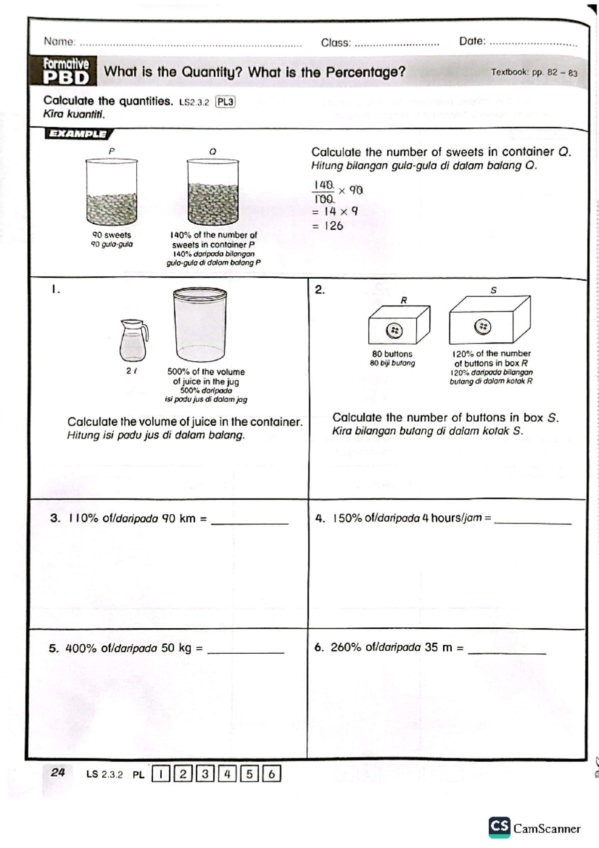 Money Unit 3 Workbook - Name Class: Date: Formative PBD What is the ...