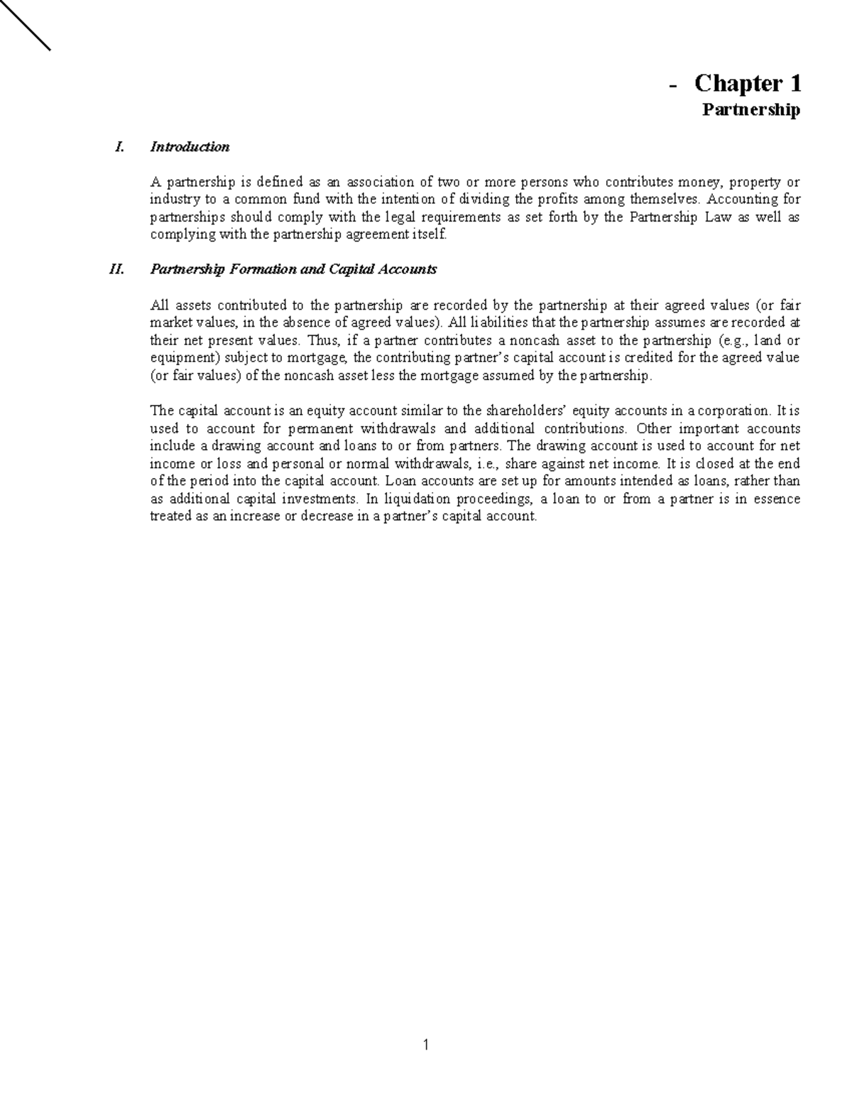 487020884 Reviewer in Partnership docx docx - Chapter 1 Partnership I ...