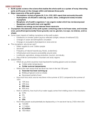 EXAM SUMMARY AND Cheat Sheet FOR MIDTERM AND FINAL - ESS 21 - UCI - Studocu