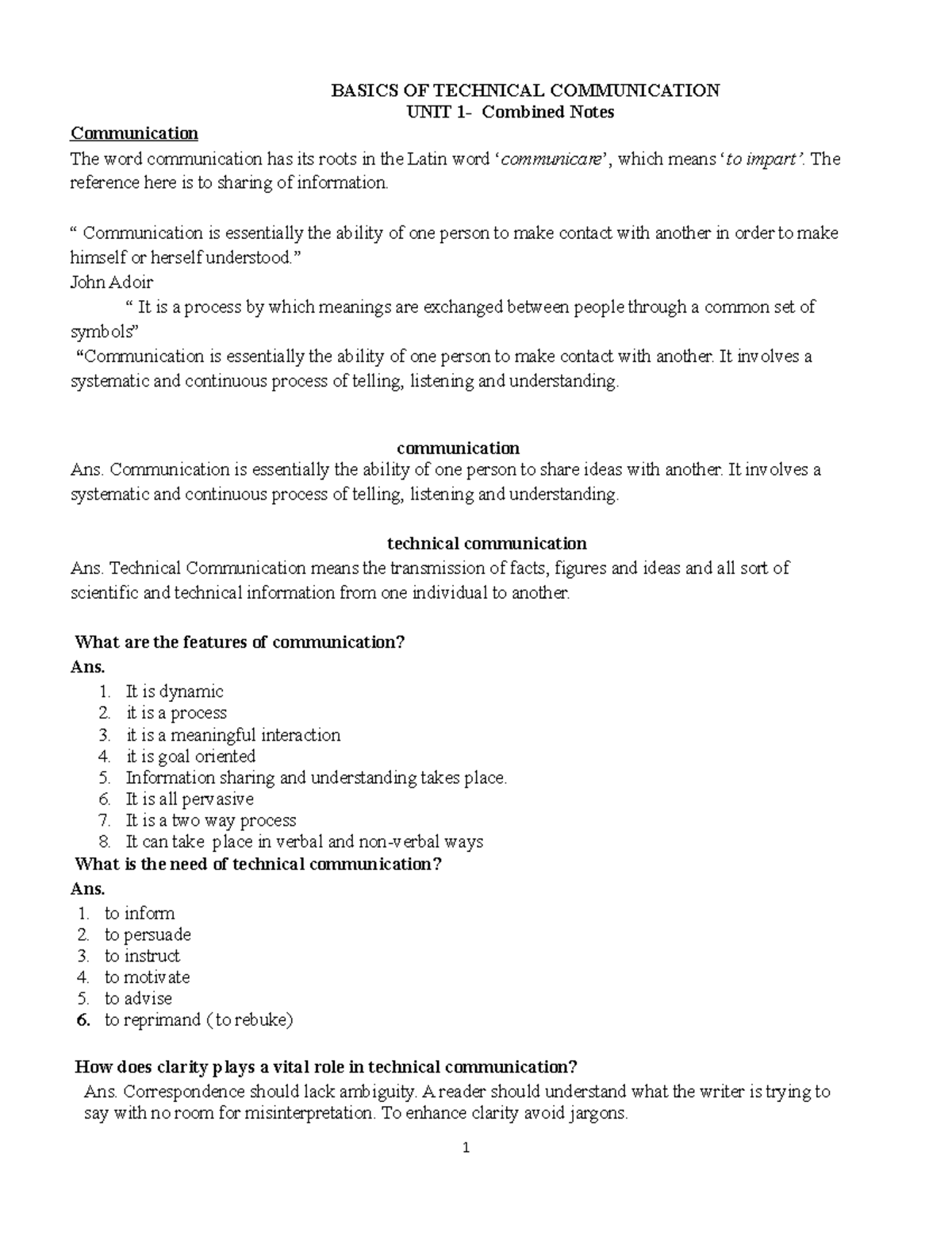 DOC-20220504-WA0009 - 2nd semester technical communication 1st unit ...