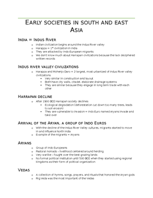 Spring 2022 History 102 Unit Outlines - History 102 Unit Outlines Unit ...