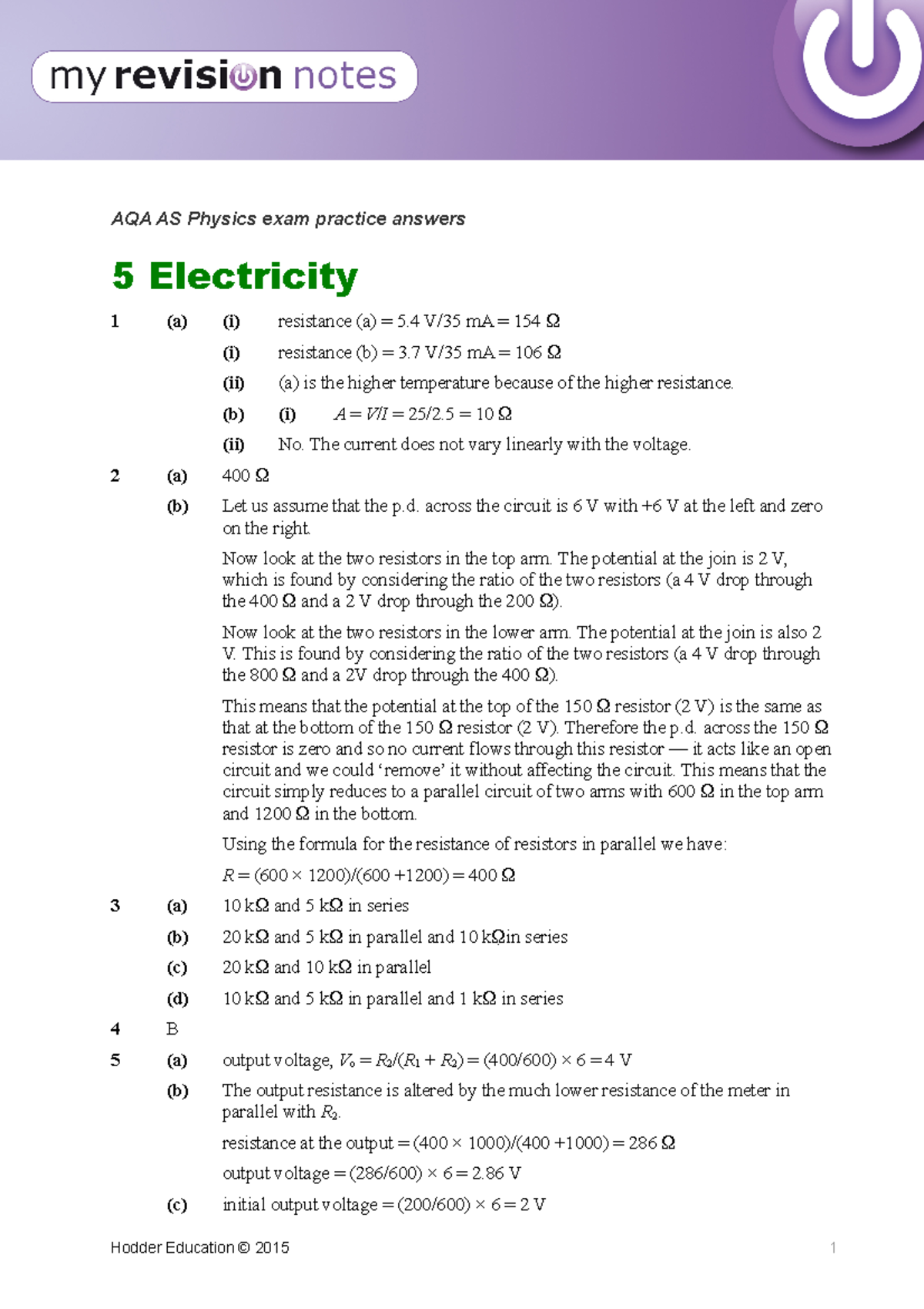 EPAs-9781471854705-Physics-AS 5 - AQA AS Physics exam practice answers ...