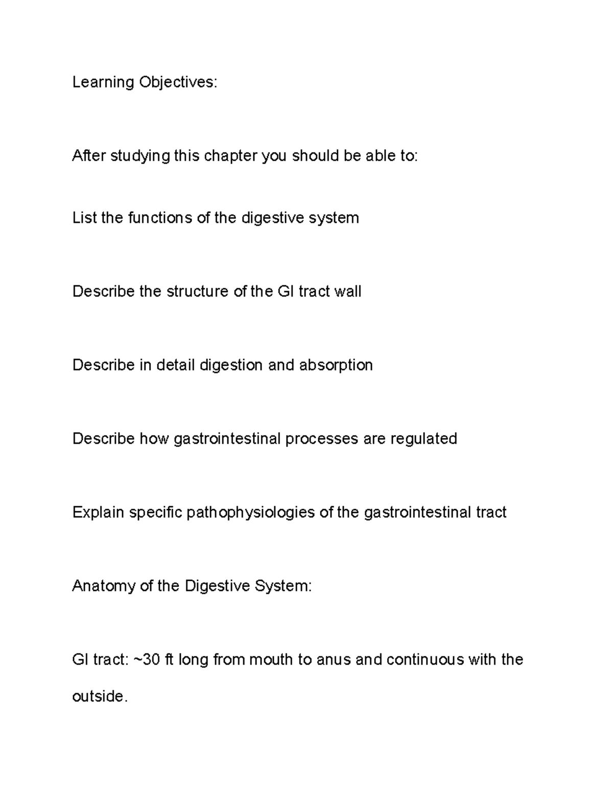 Lecture 19 Part 1 - Learning Objectives: After studying this chapter ...