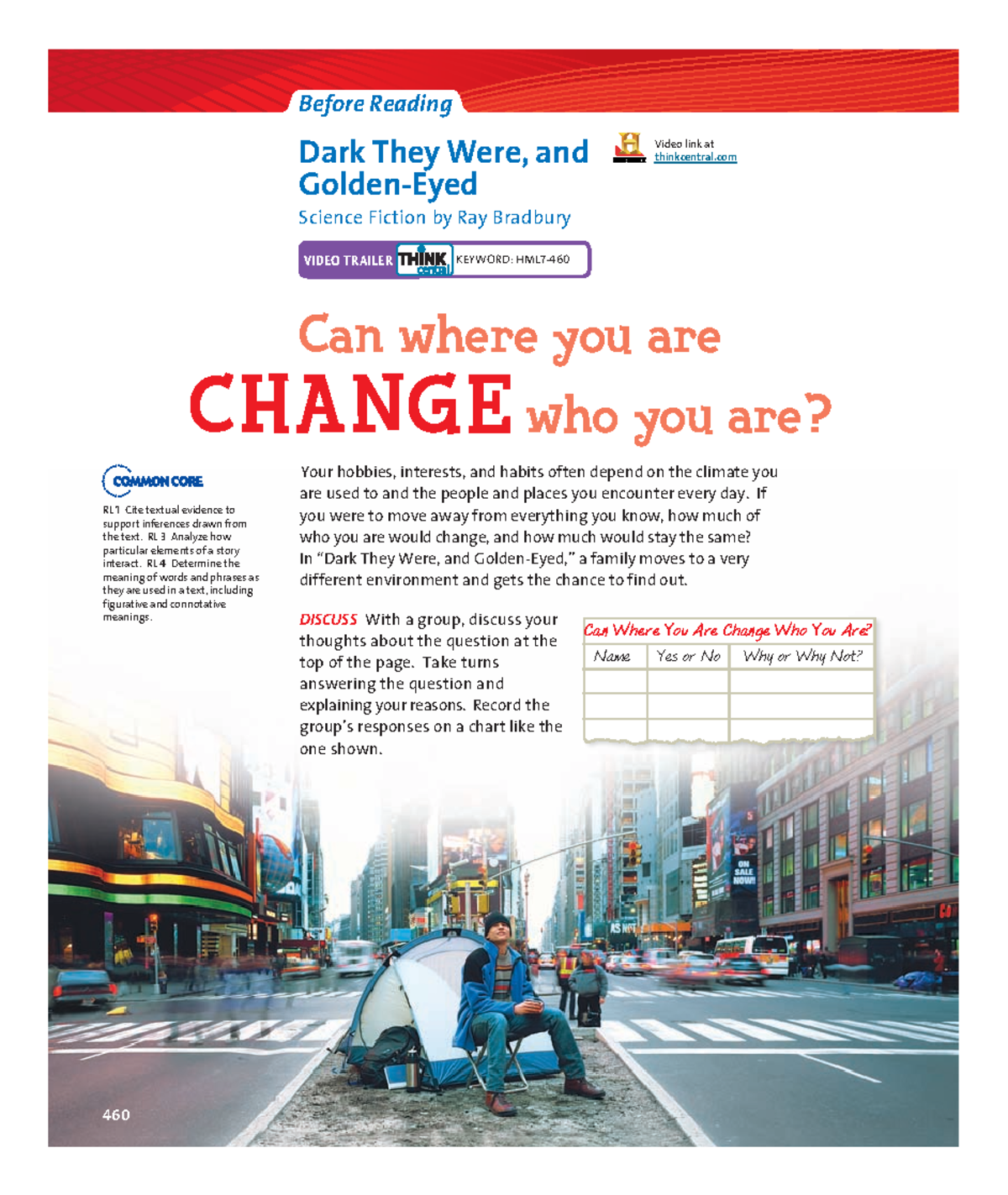 Dark They Were and Golden-eyed - Before Reading Dark They Were, and ...