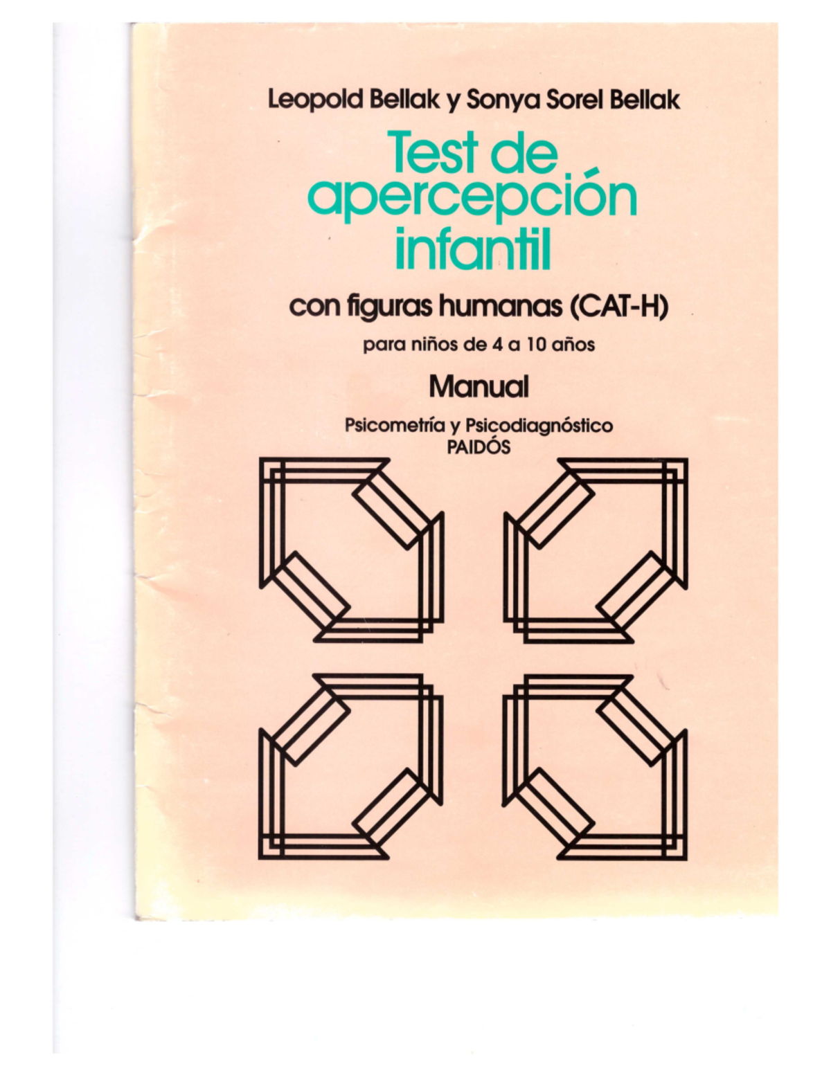 Manual del cat Psicología - Leopold Bellak y Sonya Sorel Bellak Test de ...