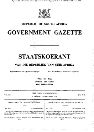 Notice of exception mootcourt documents - IN THE HIGH COURT OF SOUTH ...