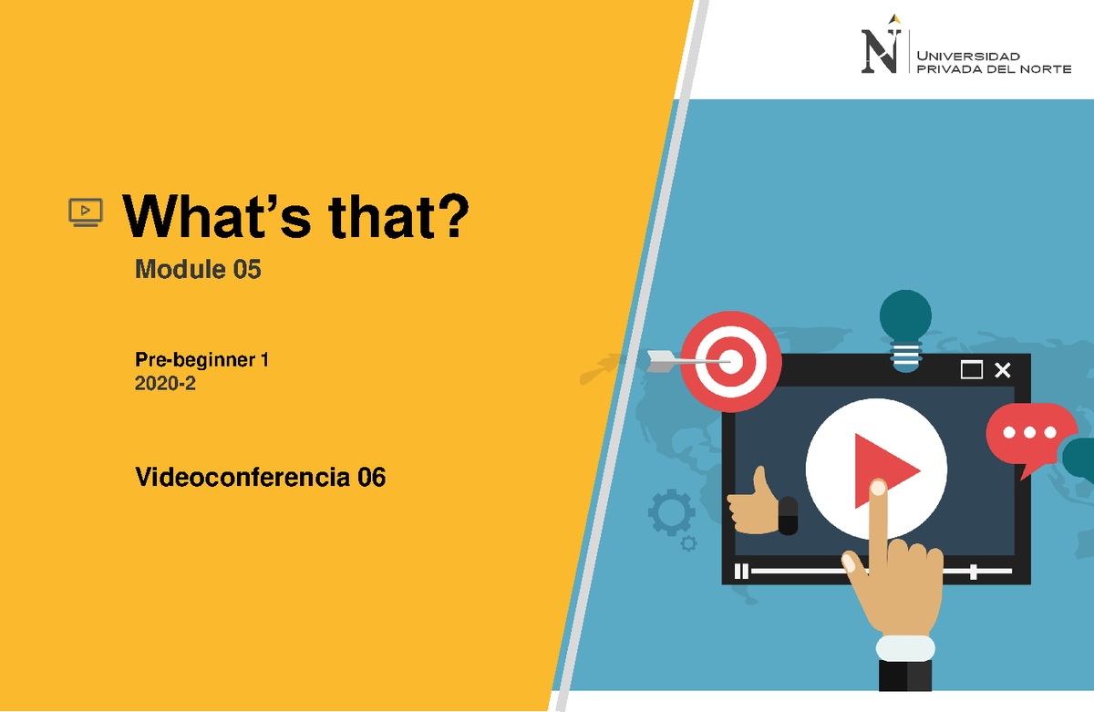 Pre beginner 1 semana 6 - Apuntes del curso prebigner 1 espero que les ...