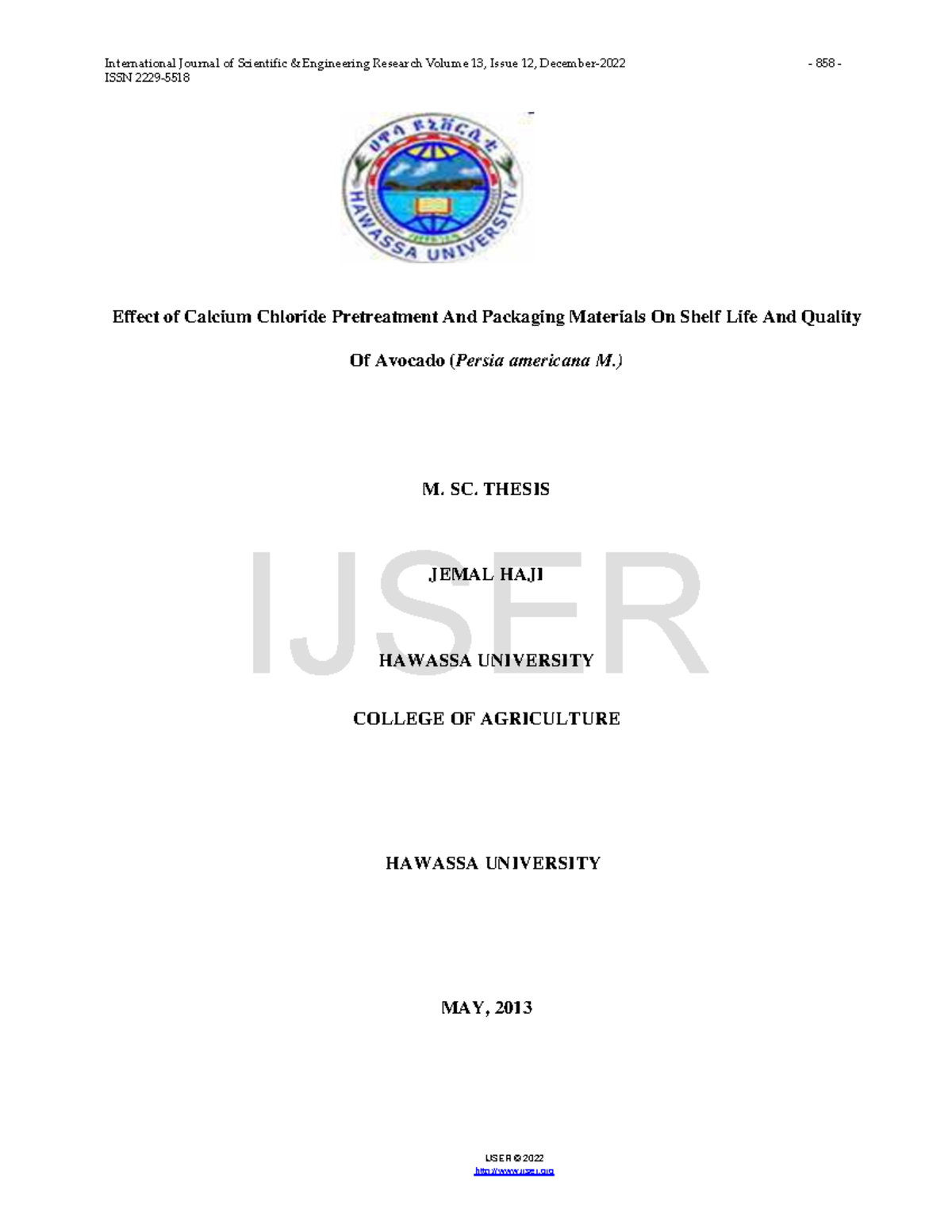 Effect Of Calcium Chloride Pretreatment And Packaging Materials On