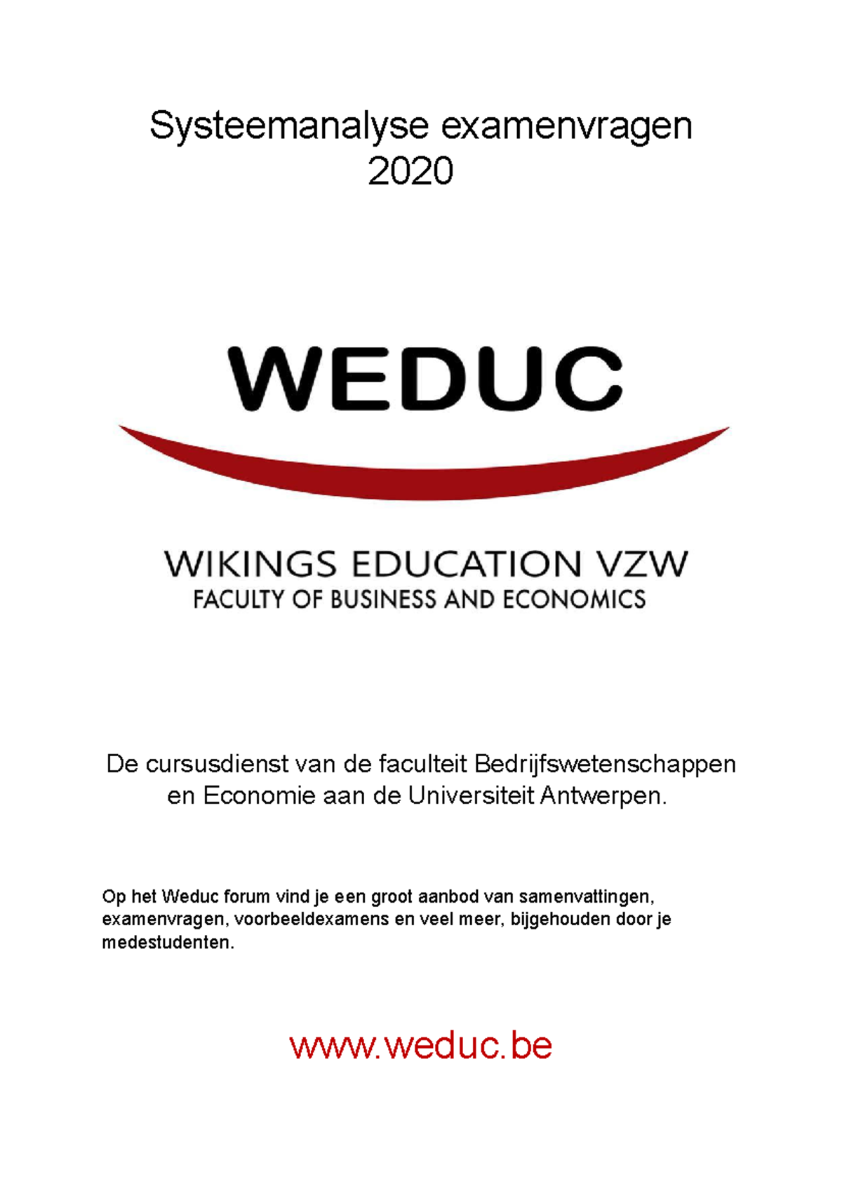 Ba2-hib-systeemanalyse-examenvragen-2020-ma - Systeemanalyse ...