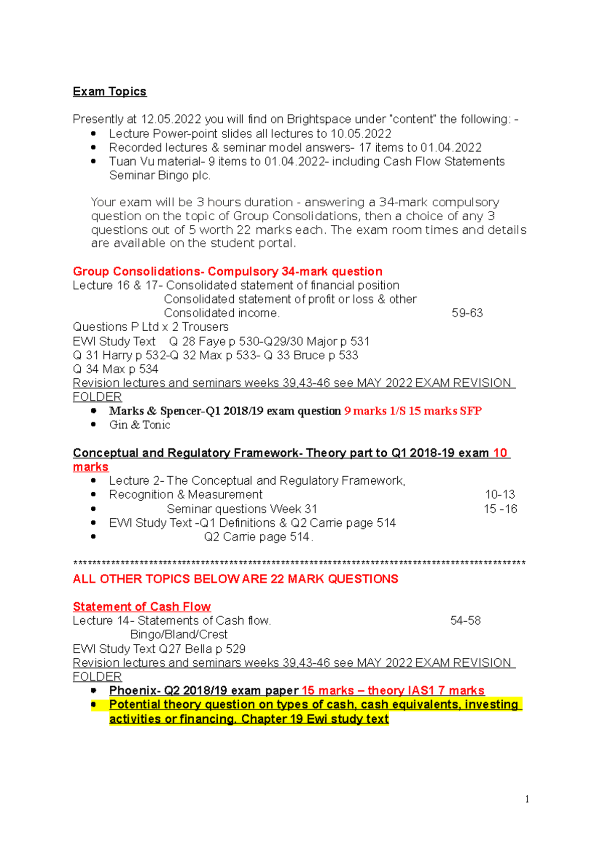 Exam Topics - Exam Topics Presently at 12.05 you will find on ...