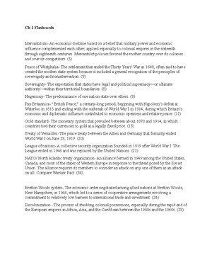 Ch 3 outline - Term flashcards for ch 3 - Chapter 3: Why Are There Wars ...