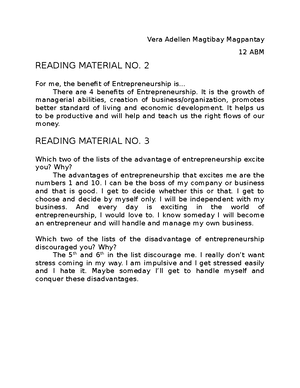 English Short Reading Materials - Academic English - Studocu