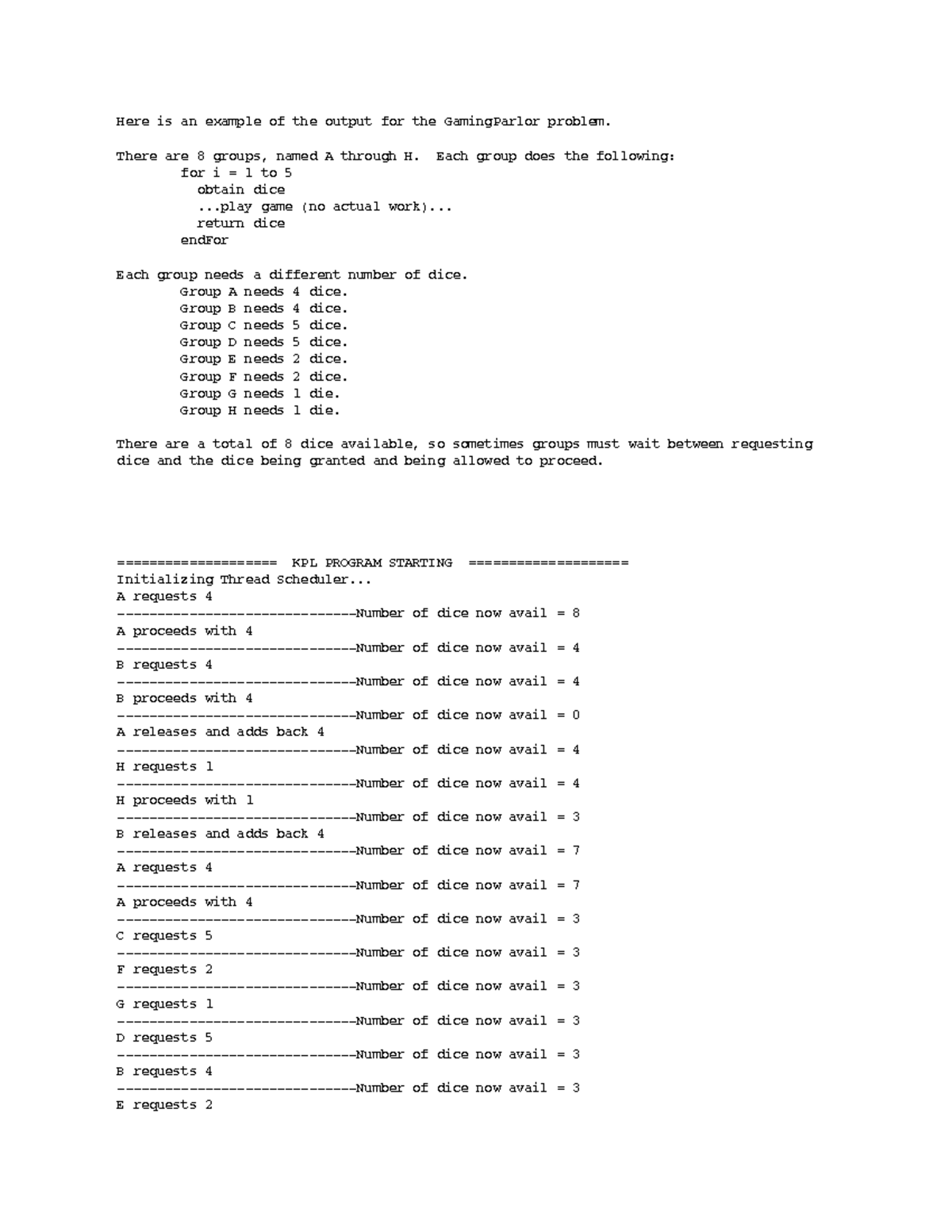 Desired Output 2 - Here is an example of the output for the ...
