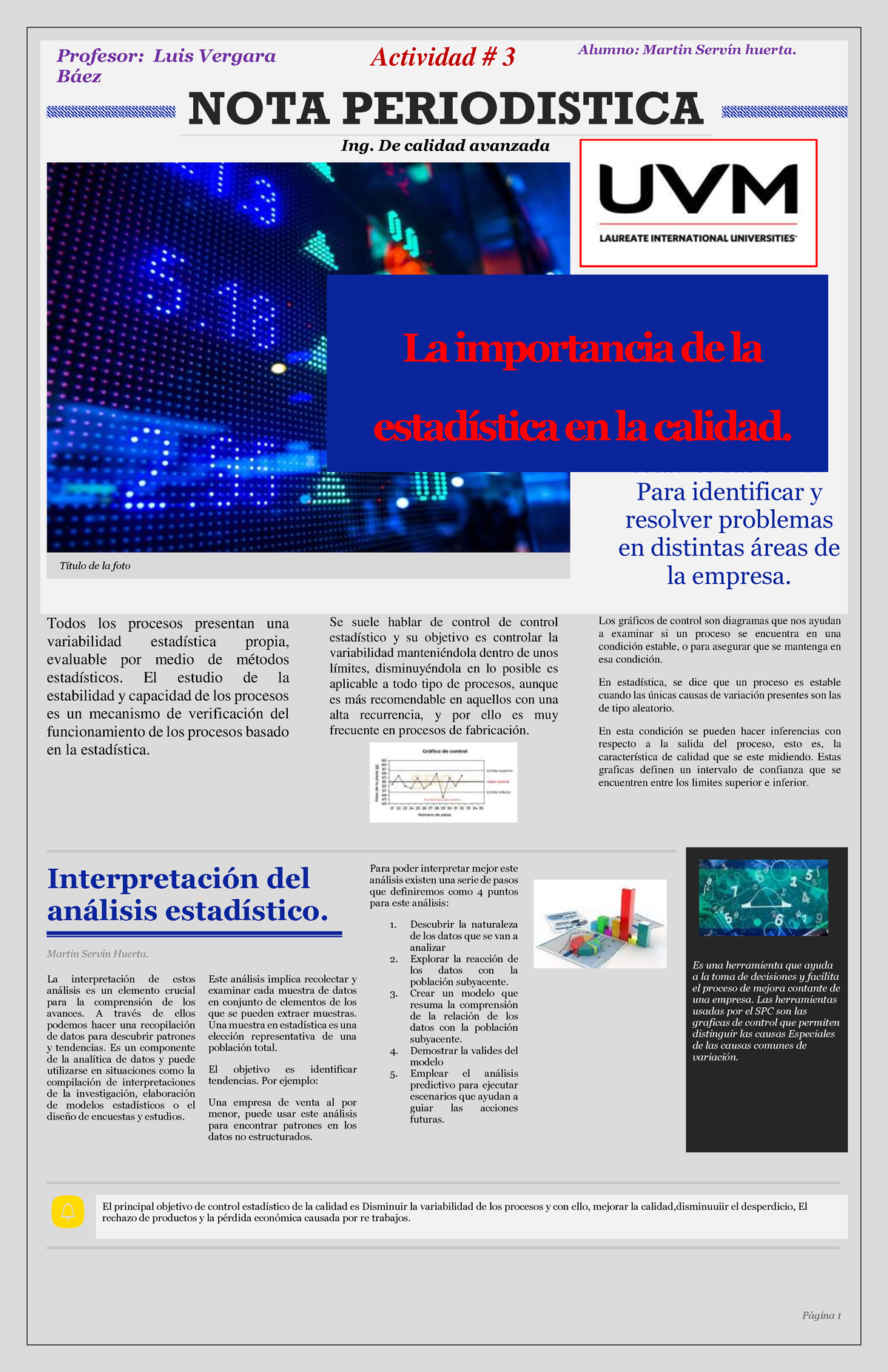 Actividad # 3 nota periodistica - Página 1 Actividad # 3 NOTA ...