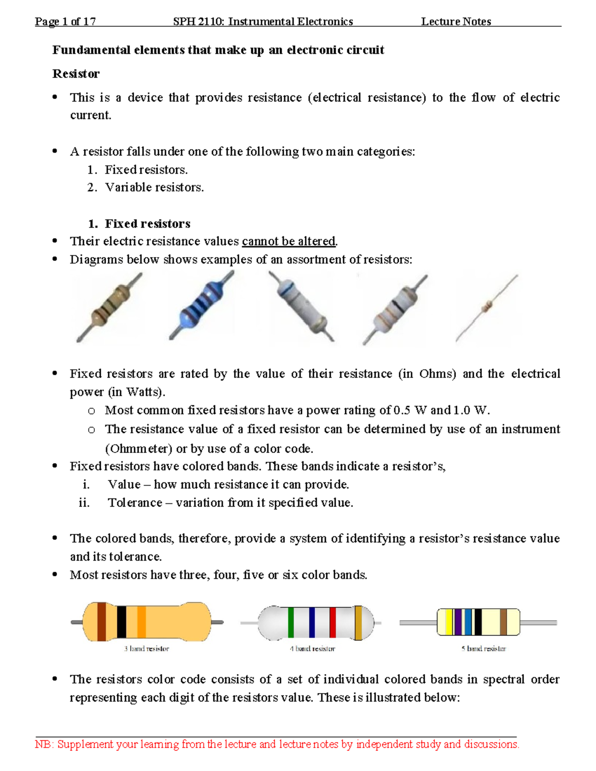 Resistors Capacitors Inductors - Fundamental elements that make up an ...