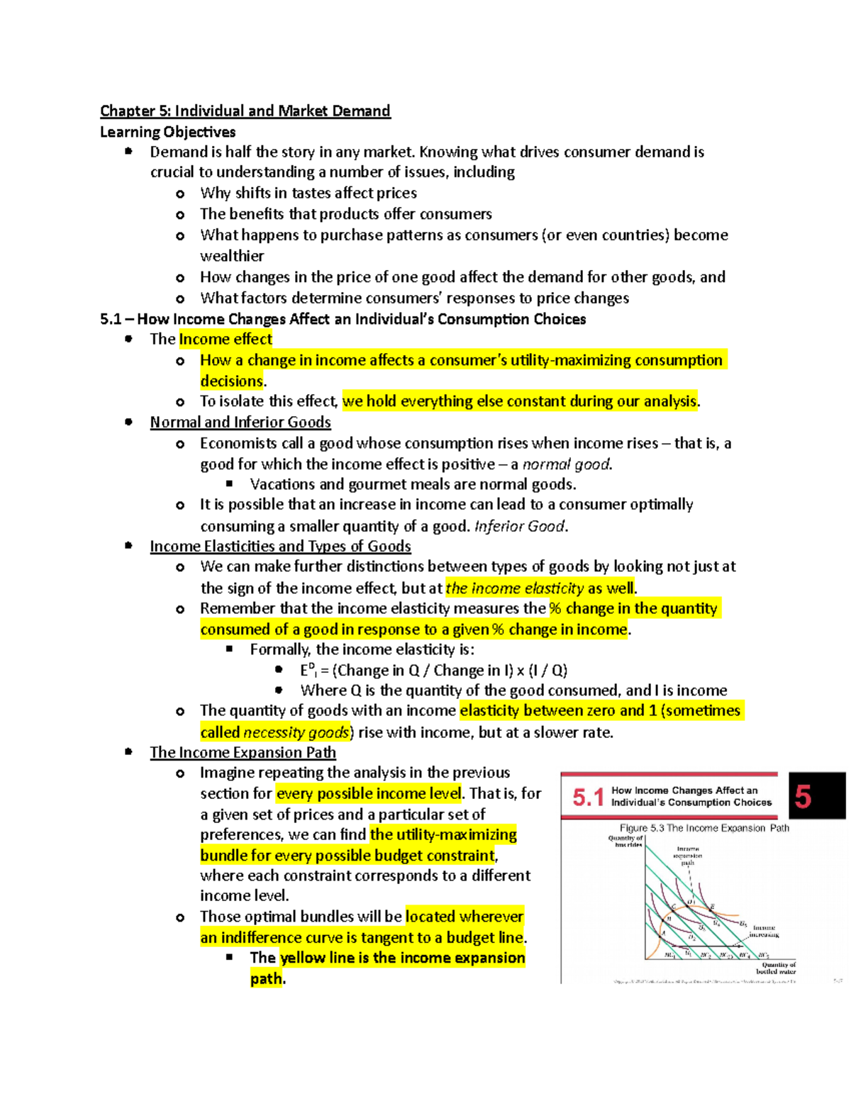 Microeconomics, First Edition (Goolsbee) Chapter 5 - Chapter 5 ...