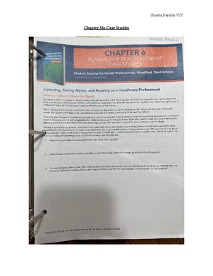 Document 5 - chapter assignment - Chapter one case studies Chapter one ...