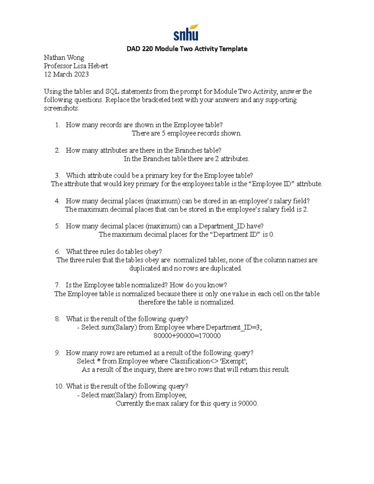 DAD 220 Module Two Activity Template (2) - DAD 220 Module Two Activity Template Nathan Wong ...