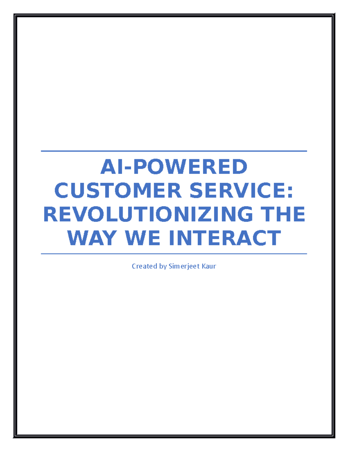 AI handout - njnk;k. kms. ,m. mmcl - Studocu