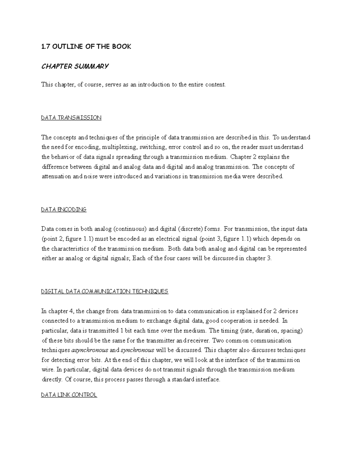Jaringan Komputer Introduction 2 - 1 OUTLINE OF THE BOOK CHAPTER ...