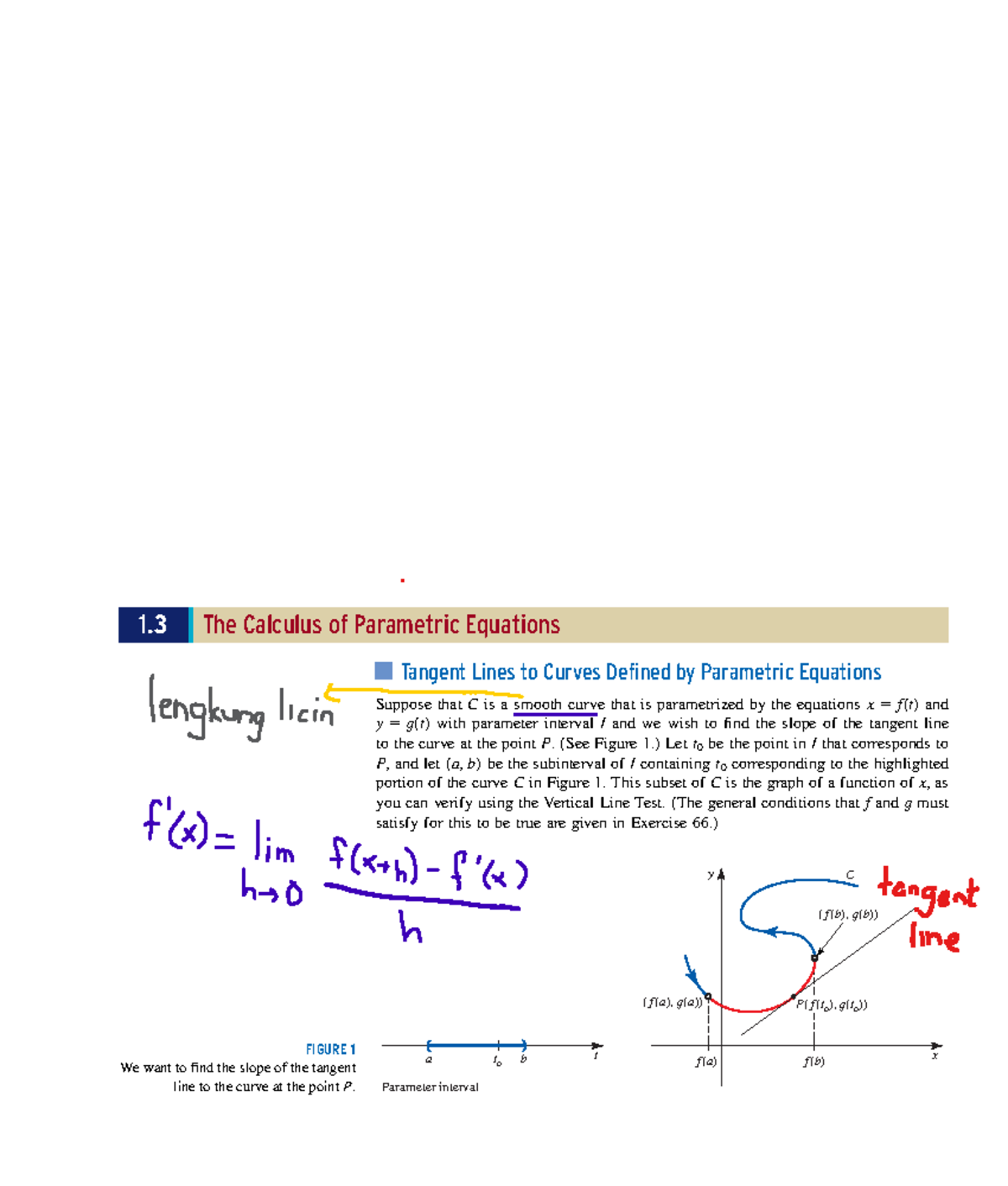 02 Kuliah 1 3 - Calculus 2 - Tangent Lines to Curves Defined by ...