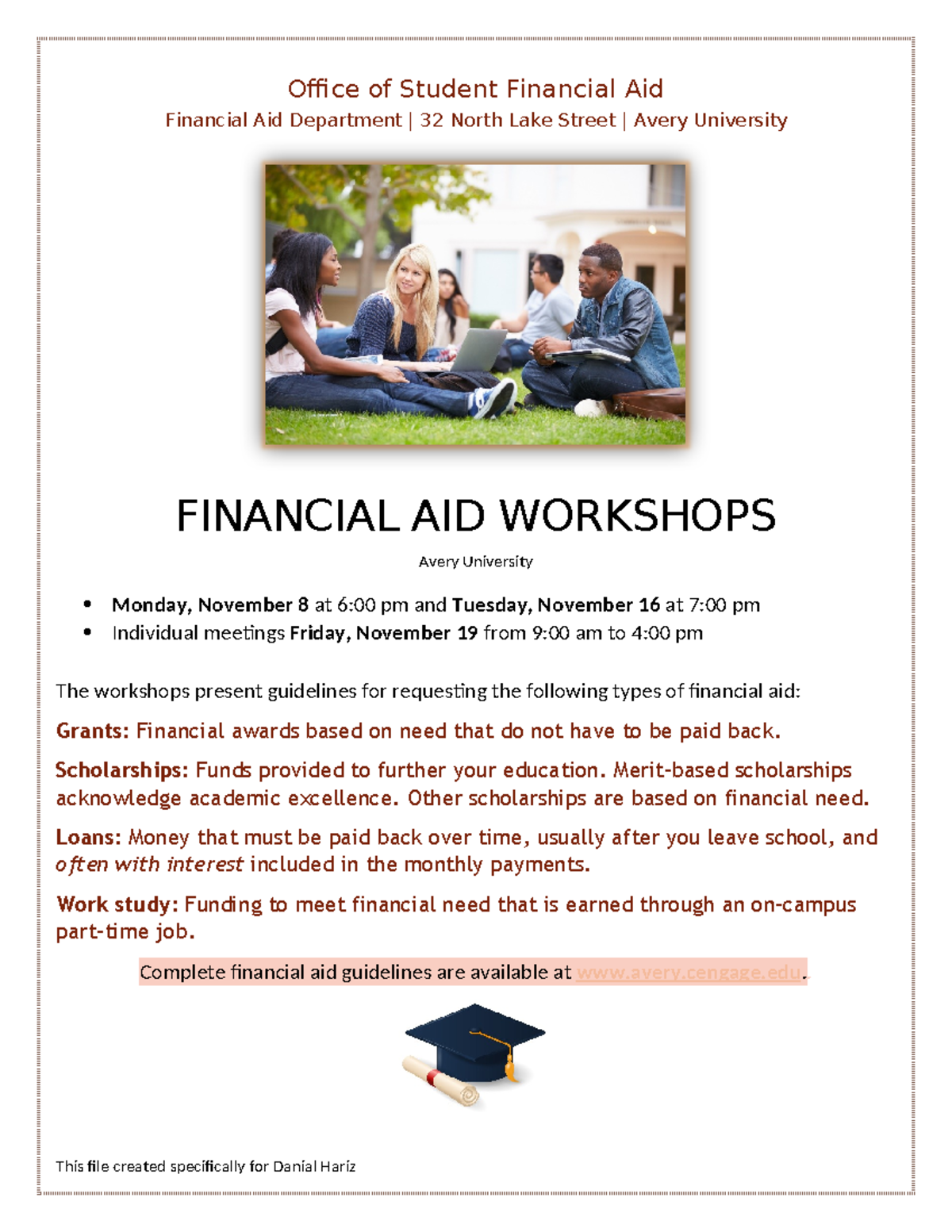 SC WD365 2021 1a Danial Hariz 2 - Office of Student Financial Aid ...