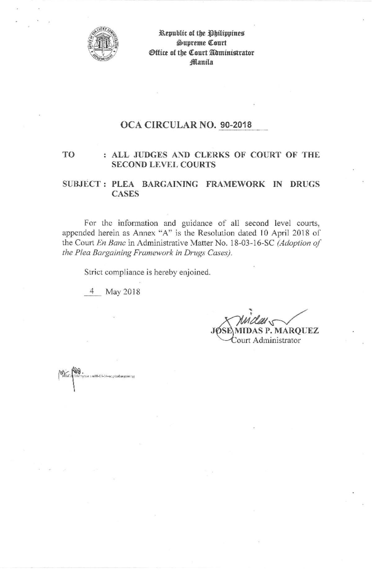 OCA-Circular-No - Oca - Law on Corporations and Negotiable Instruments ...