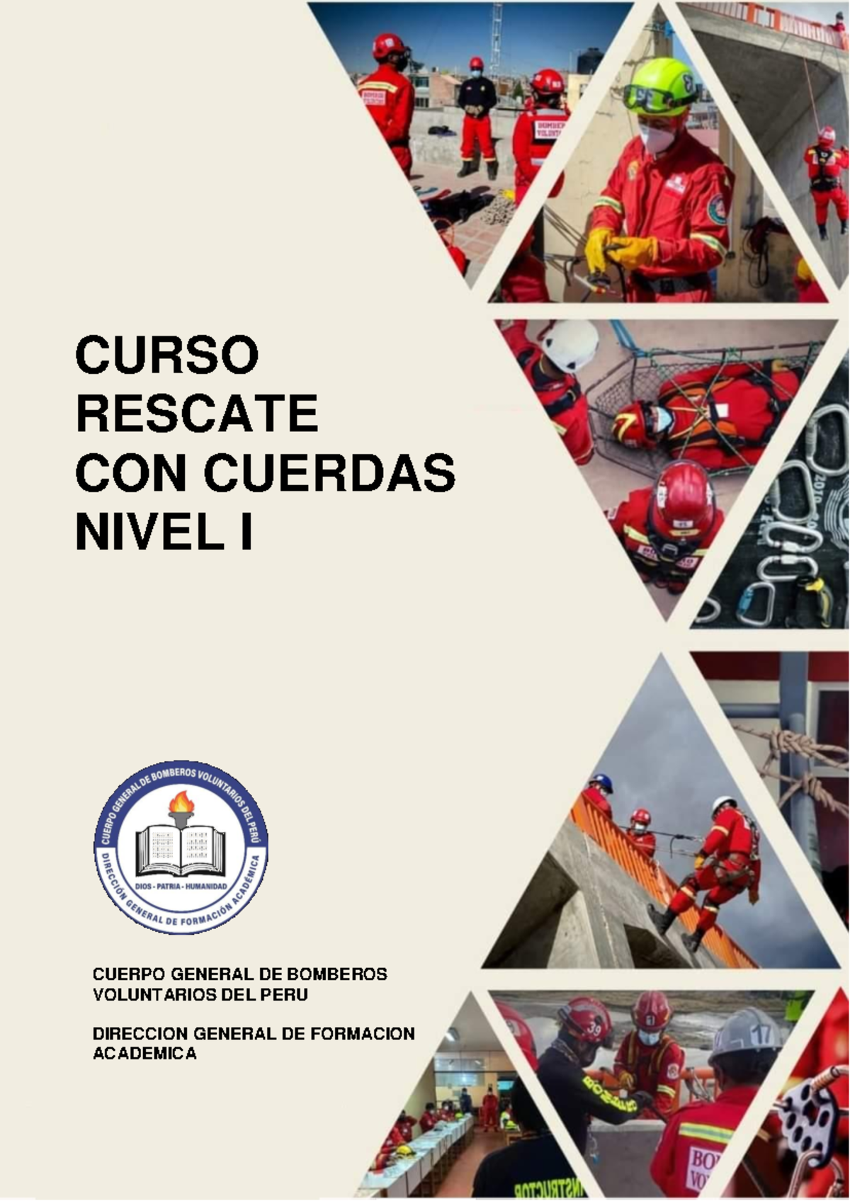 Manual Rescate CON Cuerdas Nivel I VER2021 - Pag. 1 Curso Rescate con ...