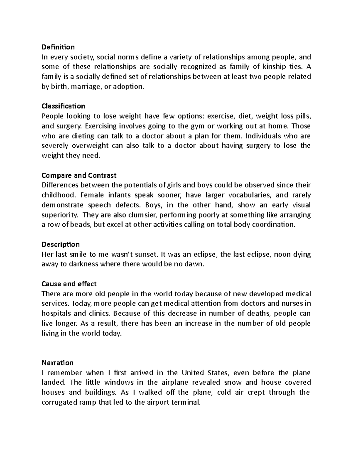 Activity - EDUCATIONAL - Definition In every society, social norms ...