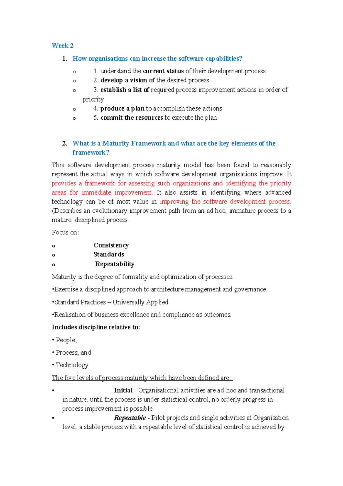 EAA Reading conclusion - Week 2 How organisations can increase the ...