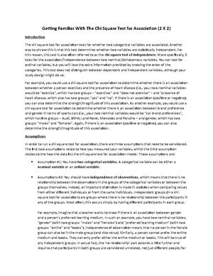 Getting Familiar With The One-Way Anova-1 - Getting Familiar With The ...
