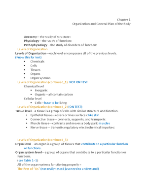 1213 unit 2 anatomy - MAR 701 - USM - Studocu