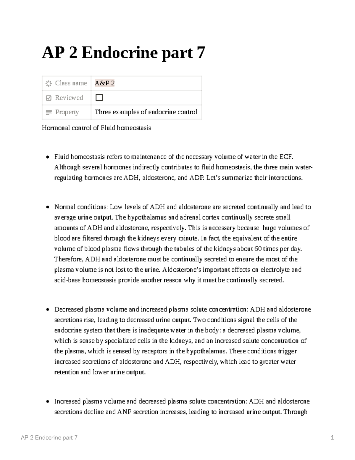 AP 2 Endocrine part 7 - THYROID - AP 2 Endocrine part 7 Class name A&P ...