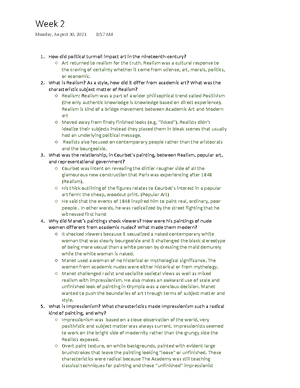 [Solved] Talk about the interconnection between the aesthetic and the ...