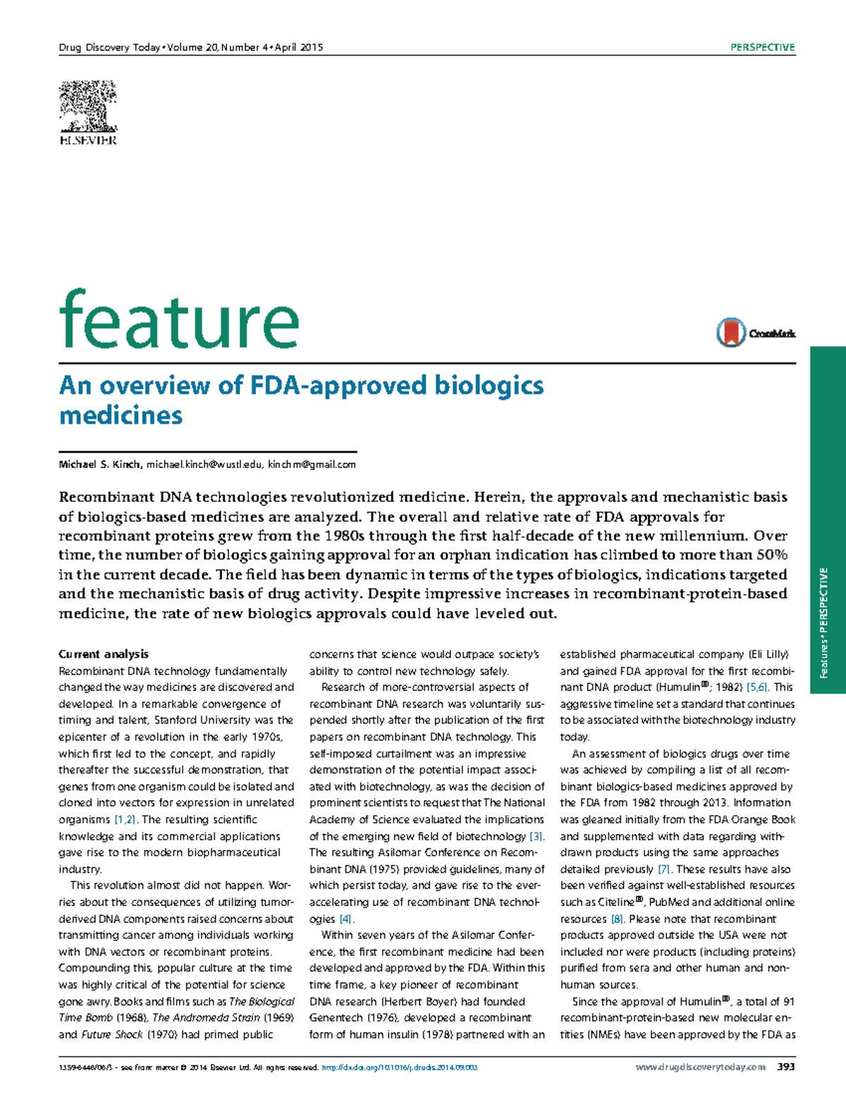 An-overview-of-FDA-approved-biologics-medicines 2015 Drug-Discovery ...