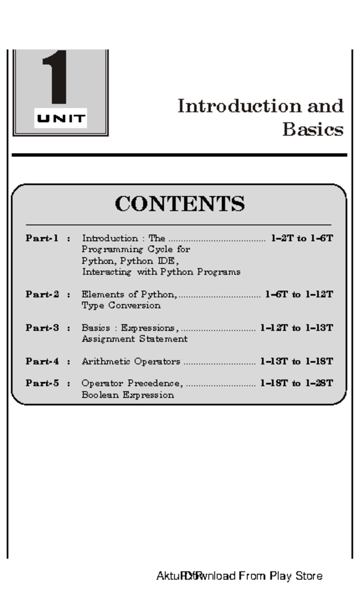 Python programming , Qntm Series - B.tech - AKTU - Studocu
