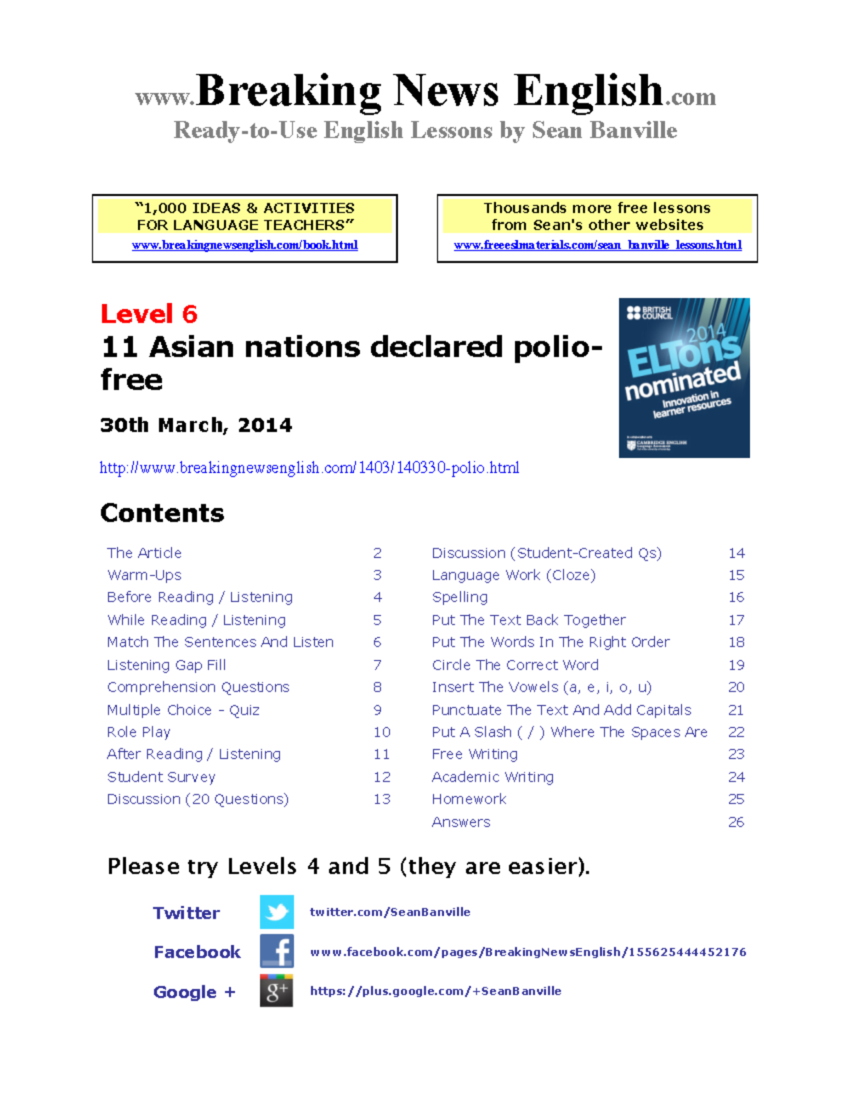 Inbound 6611510180943656503 - Breaking News English Ready-to-Use ...