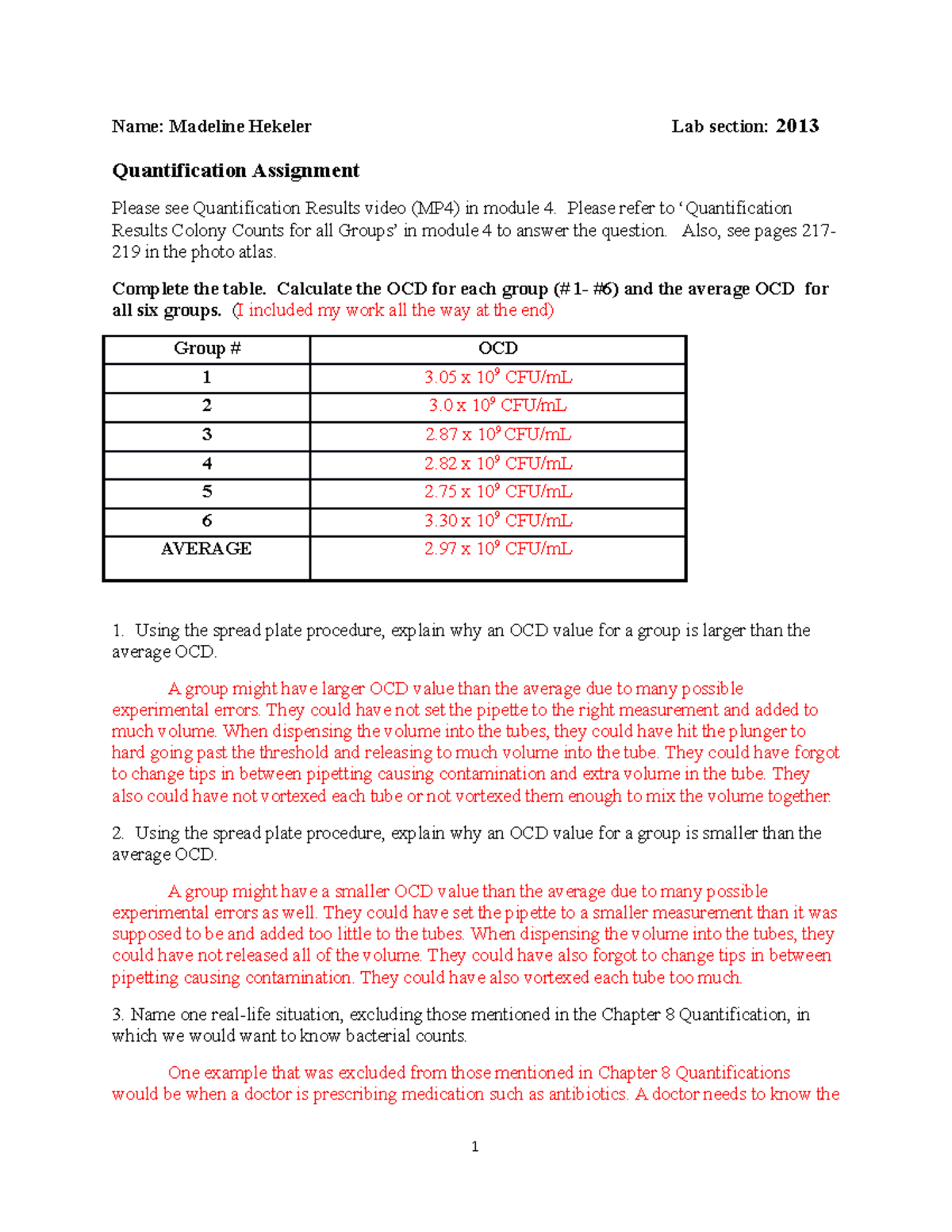 bio 245 Lab 5 worksheet - Dr. Powers comprehensive notes - Name ...